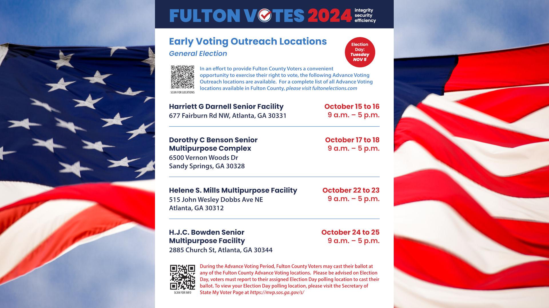 Early Voting at BC | Dorothy C. Benson Senior Multipurpose Complex